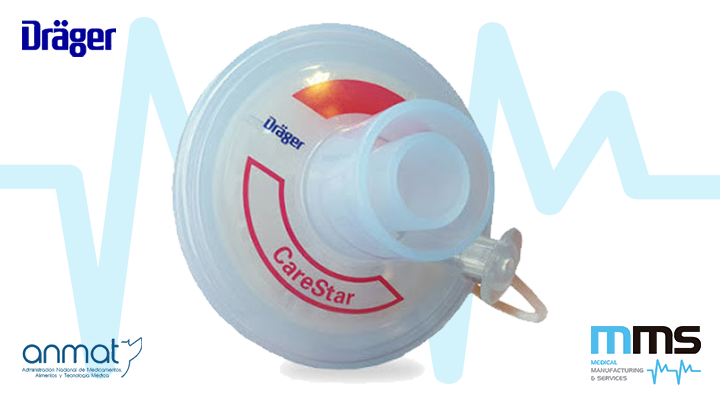 Filtro mecánico HEPA Dräger SafeStar® 55 | MMS